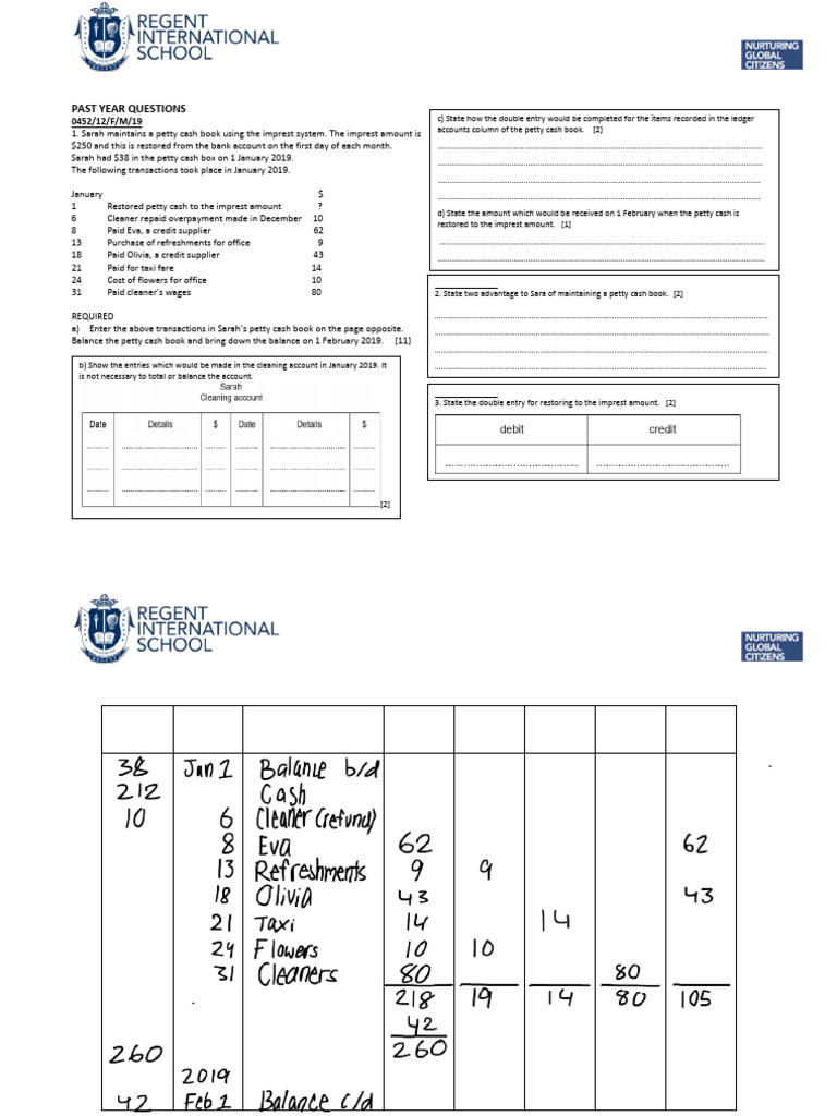 Chapter 5 Imprest System | PDF | Payments | Banks