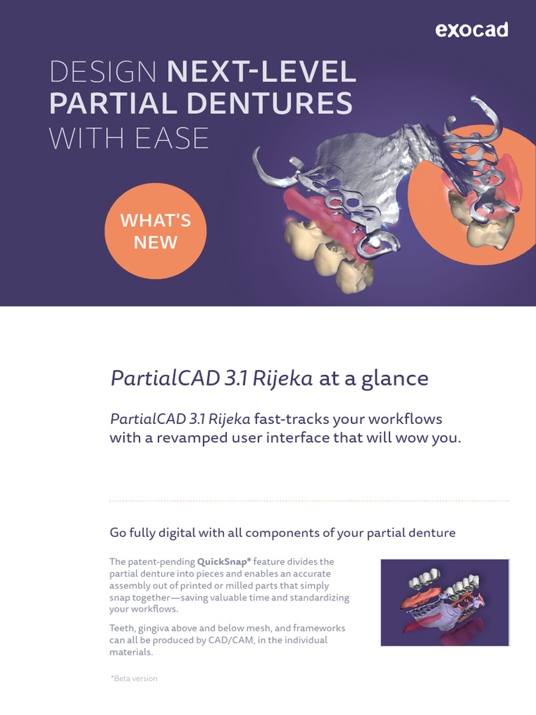 Exocad at A Glance PartialCAD Rijeka en 230904 SCREEN | PDF