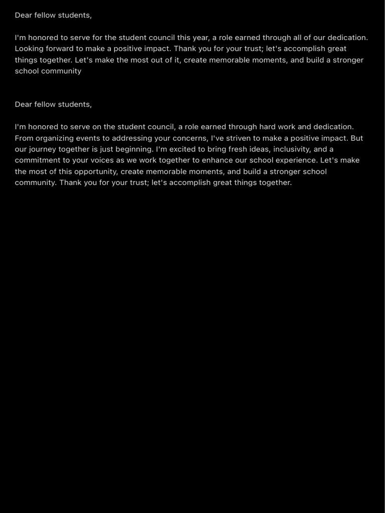 Dear Fellow Students | PDF