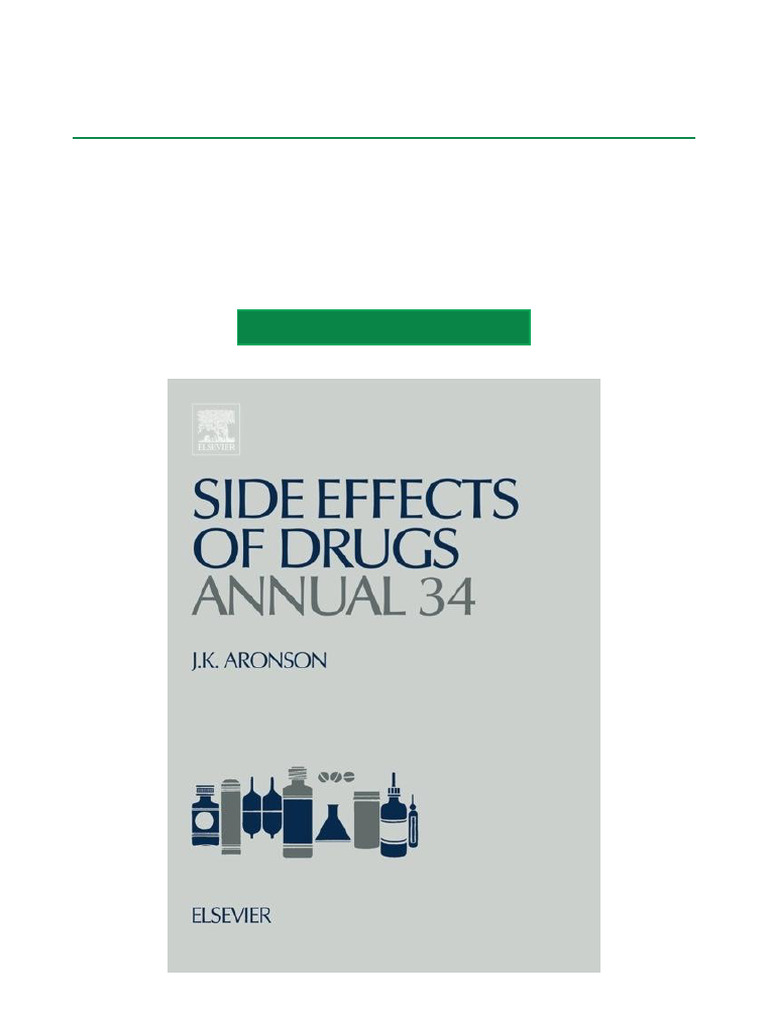 Research Side Effects of Drugs Annual A Worldwide Yearly Survey of New ...