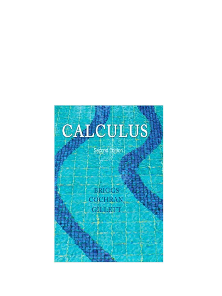 (Ebook PDF) Calculus 2nd Edition by William L. Briggs Download | PDF ...