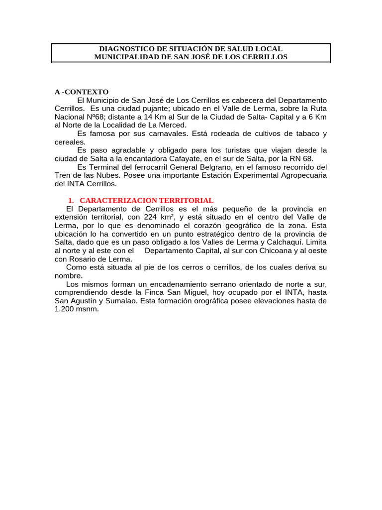 DIAGNOSTICO Huguito Devolvé La Bolsa | PDF