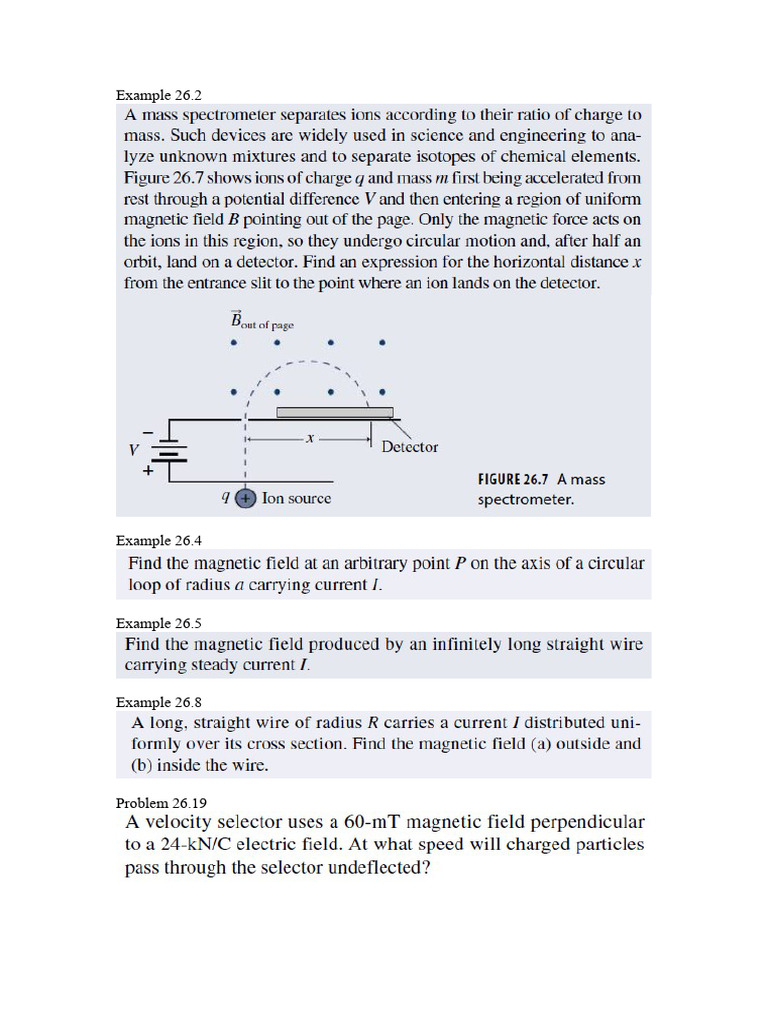 練習題 ch26~27 | PDF