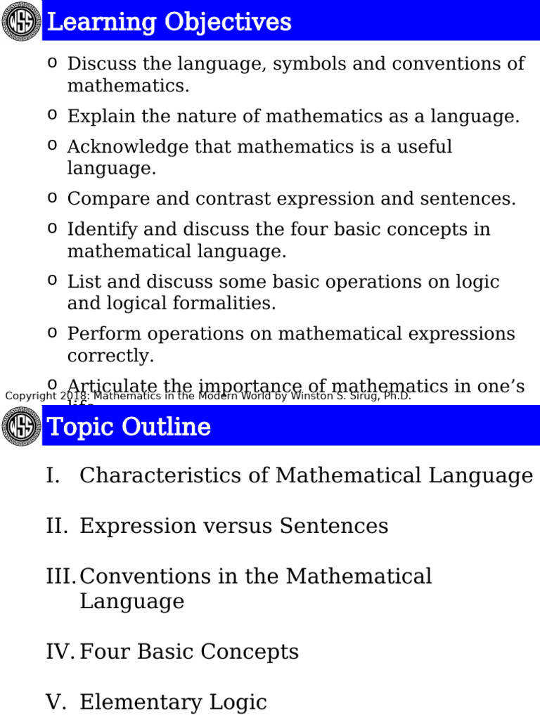 MMW-Chap-2-Mathematical-Language-and-Symbols | PDF | Set (Mathematics) | Group (Mathematics)