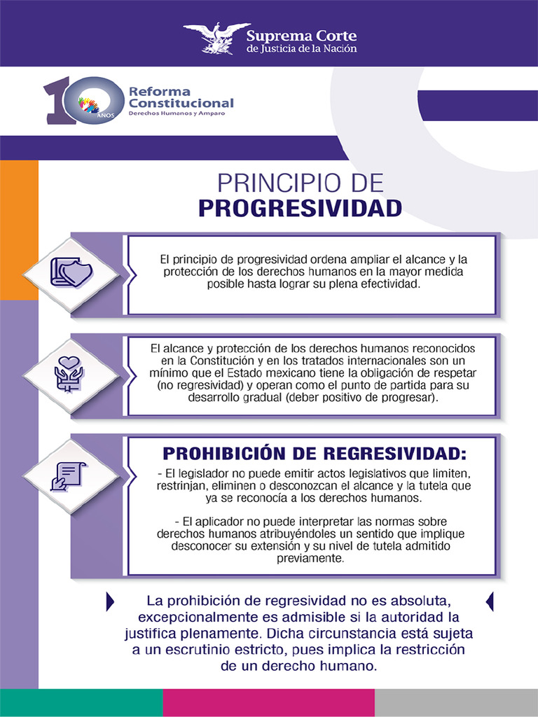 Principio de Progresividad | PDF