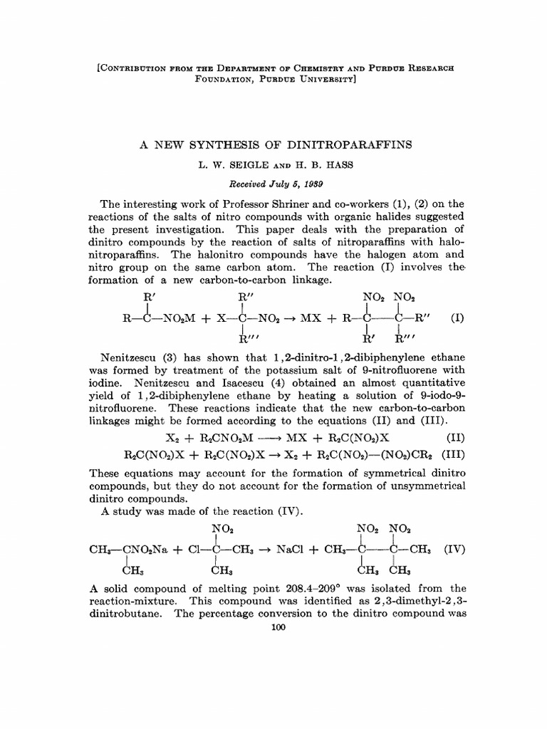 seigle1940 prima reactie | PDF | Sodium | Salt (Chemistry)