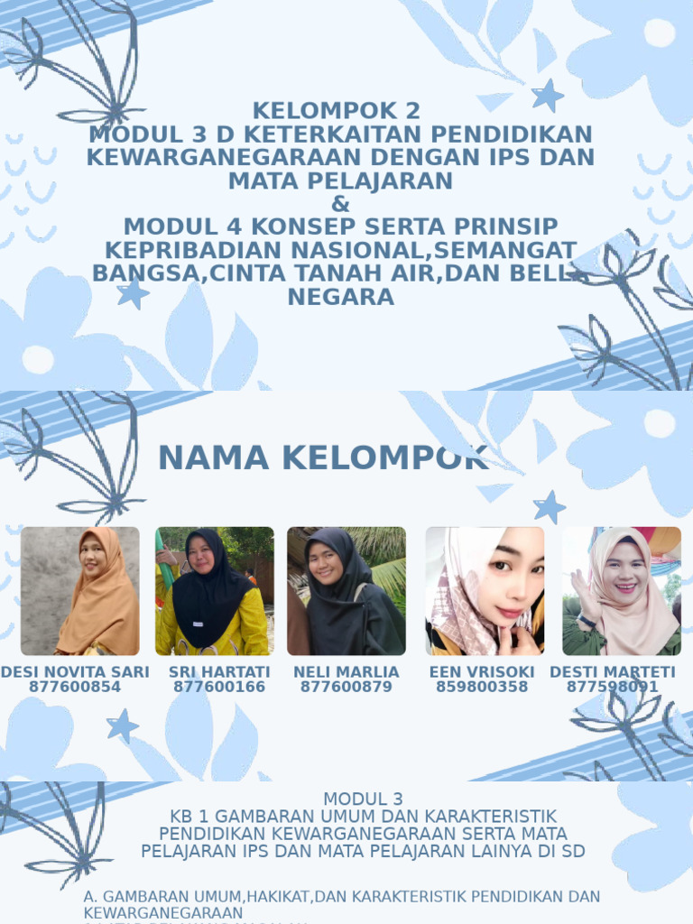 Keterkaitan Pendidikan Kewarganegaraan dan IPS | PDF