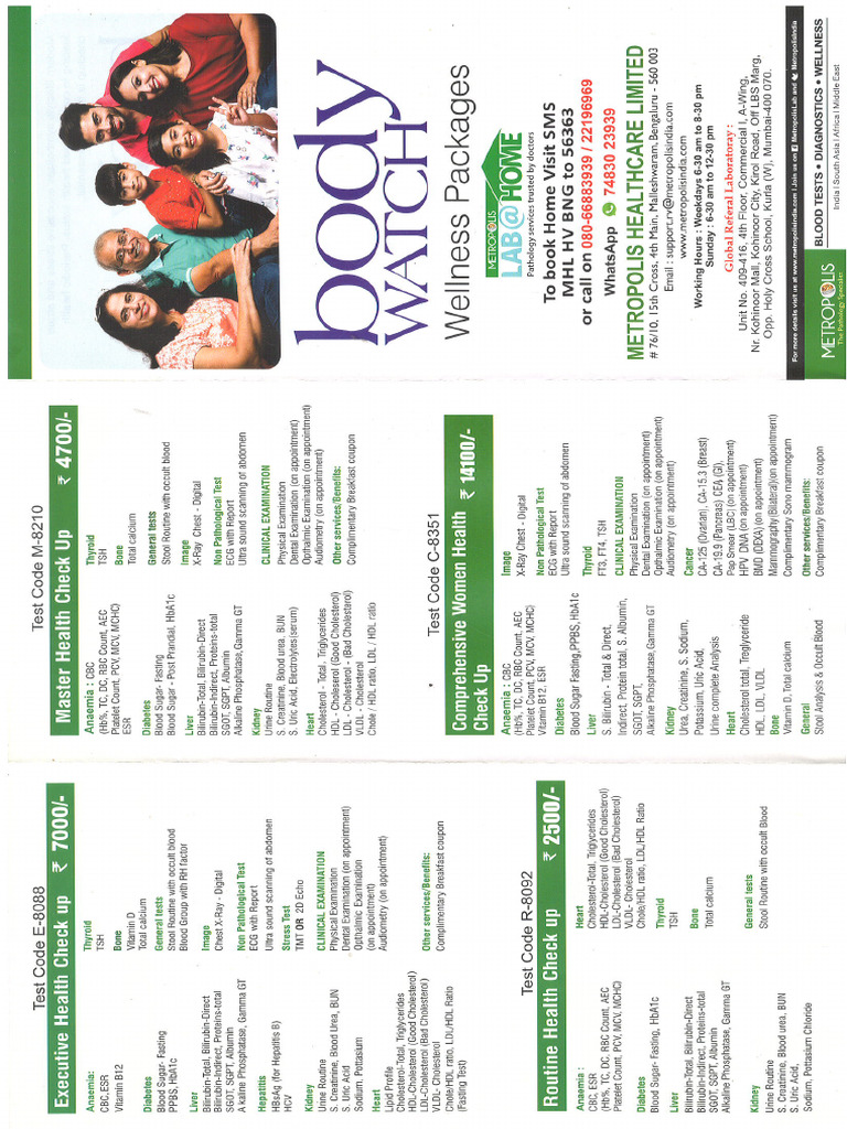 Wellness Packages 1 | PDF