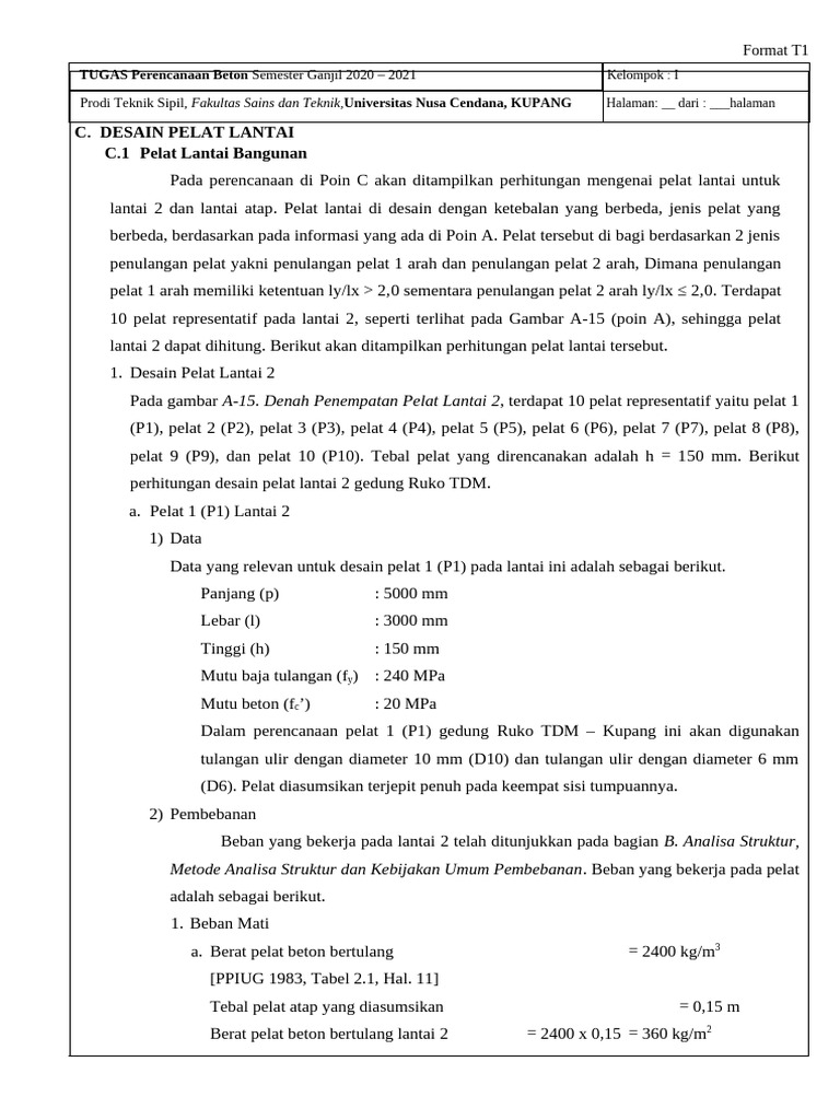 Naskah C Dan Pelat 1 lt.2 | PDF