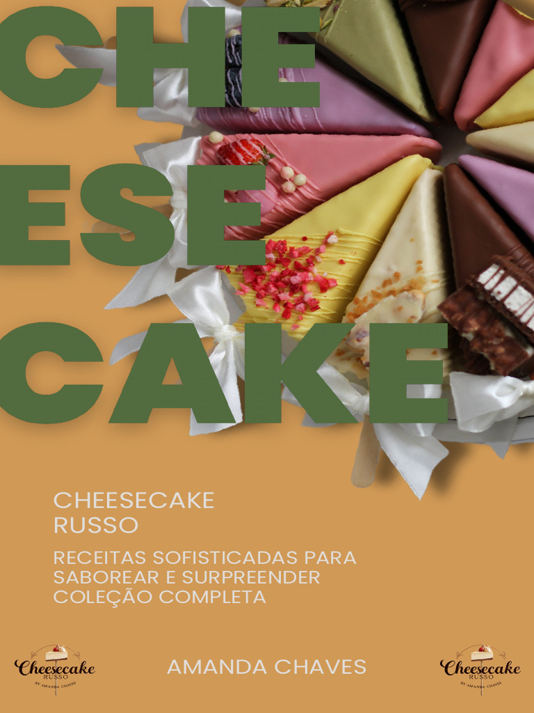 Cheesecake Russo by Amanda Chaves (Colecão Completa) | PDF | Creme (gastronomia) | Chocolate