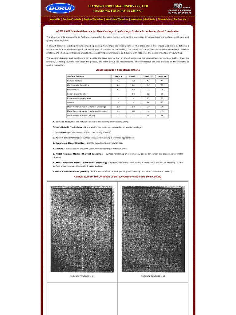 ASTM A802 Surface Quality Standards | PDF | Welding | Construction