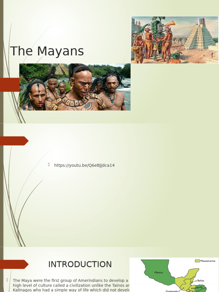 The Mayans - Social Political and Economic Organization Rev | PDF ...