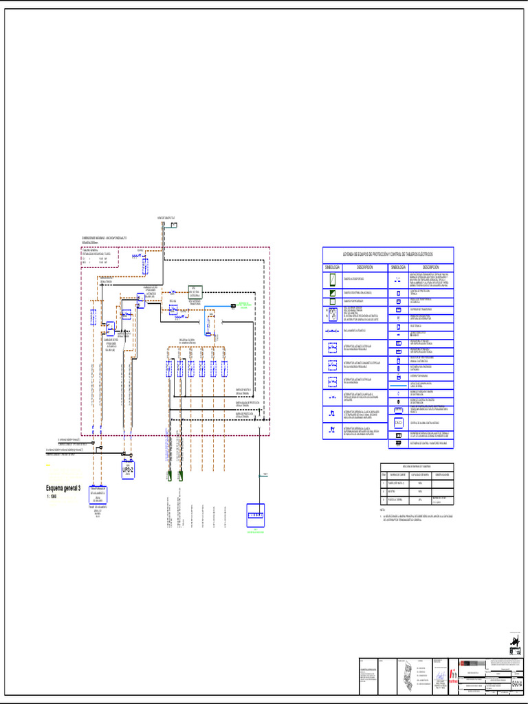 Ie-G-01-04 - Esquema General 3 | PDF | Relé | Cambiar