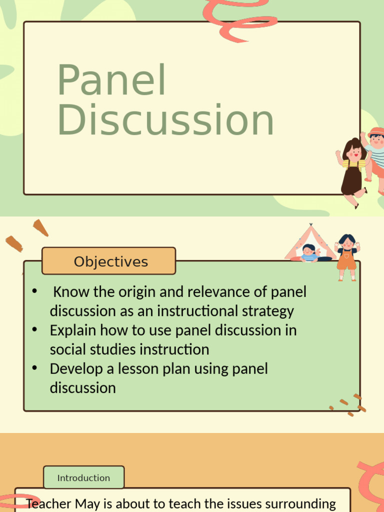 TSTRAT 1 Lesson 14 Panel Discussion | PDF | Constructivism (Philosophy Of Education) | Education ...