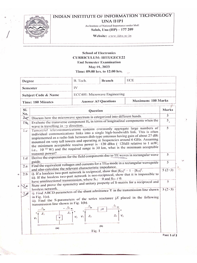 Endsem Pyq Sem4 | PDF