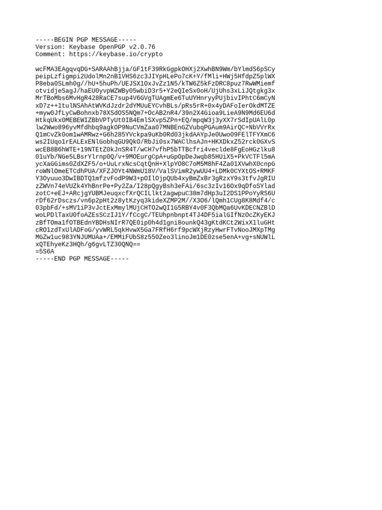 0x6016c731-Sec - Asc.encrypted and Signed | PDF