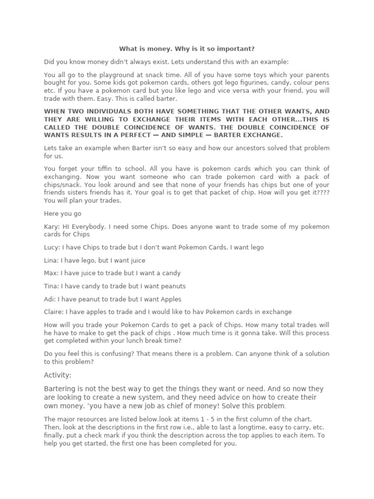 Sample For Education 10X | PDF | Money | Inflation