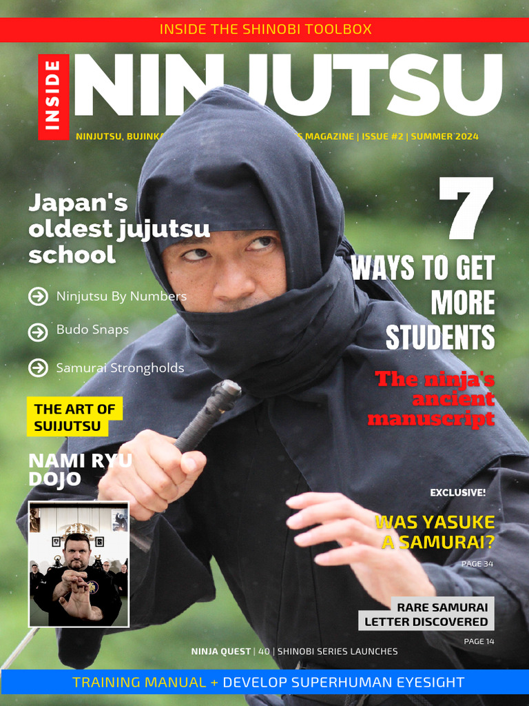 Issue 2 Inside Ninjutsu Section 1 | PDF | Japanese Martial Arts