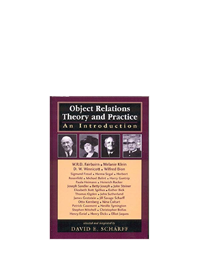 Object Relations Theory and Practice: An Introduction (eBook PDF) pdf ...