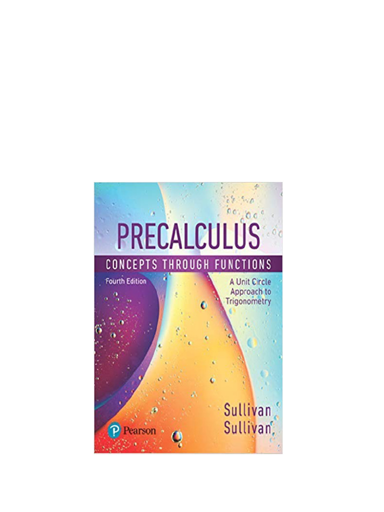 Ebook Pdf Precalculus Concepts Through Functions A Unit Circle