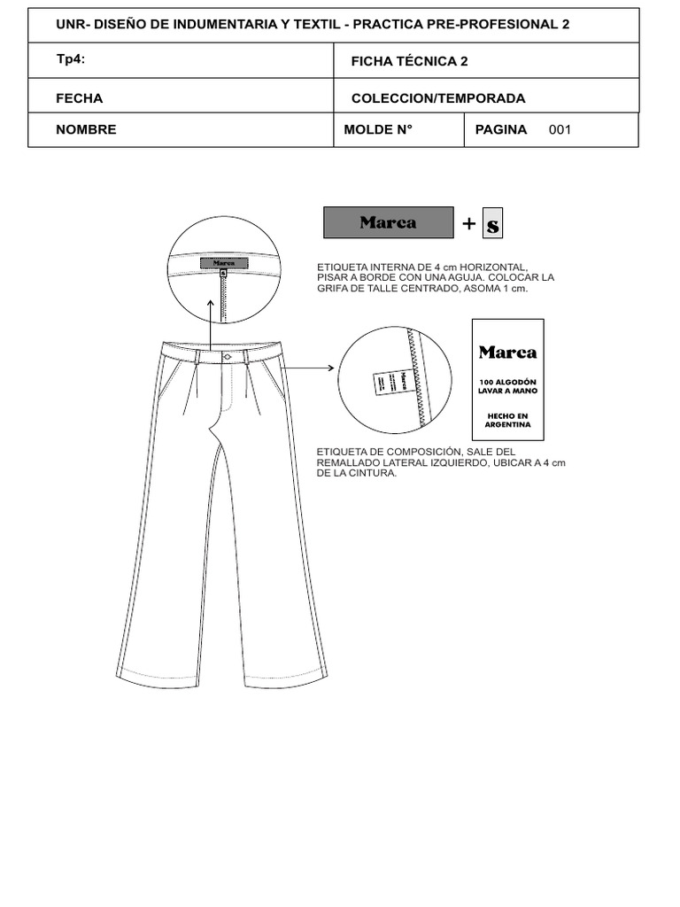 Ejemplo Ficha Tecnica Tp4-3 | PDF