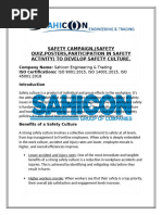 Safety Campaign Ideas | PDF | Occupational Safety And Health | Business
