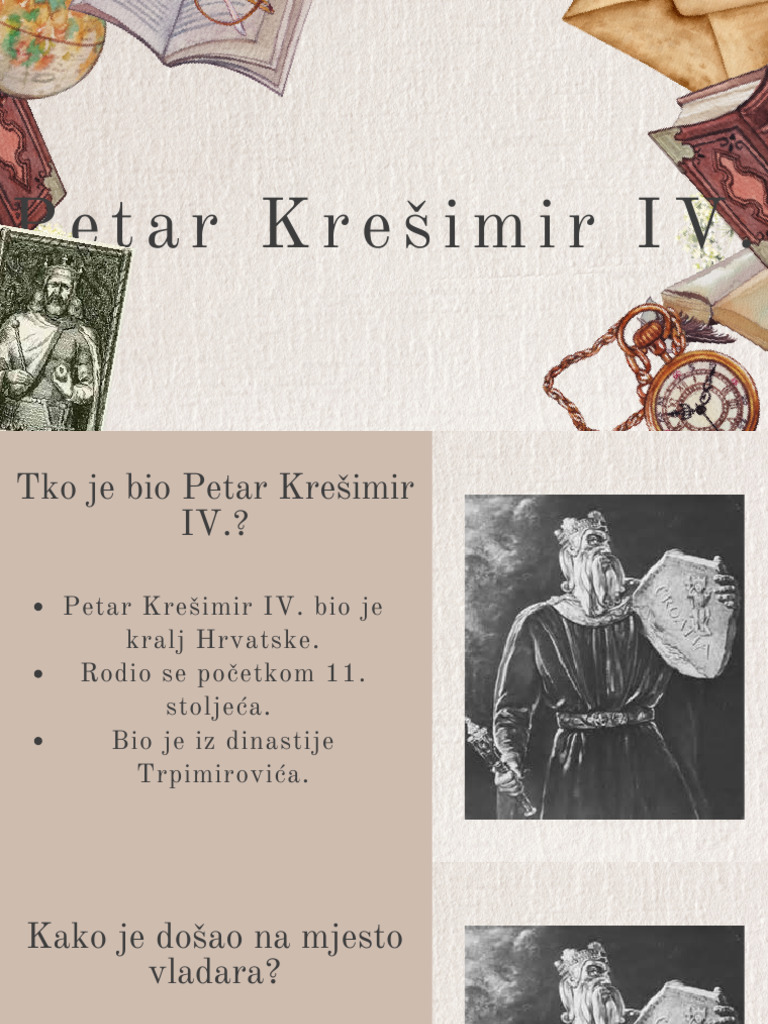 Kralj Petar Krešimir IV. | PDF