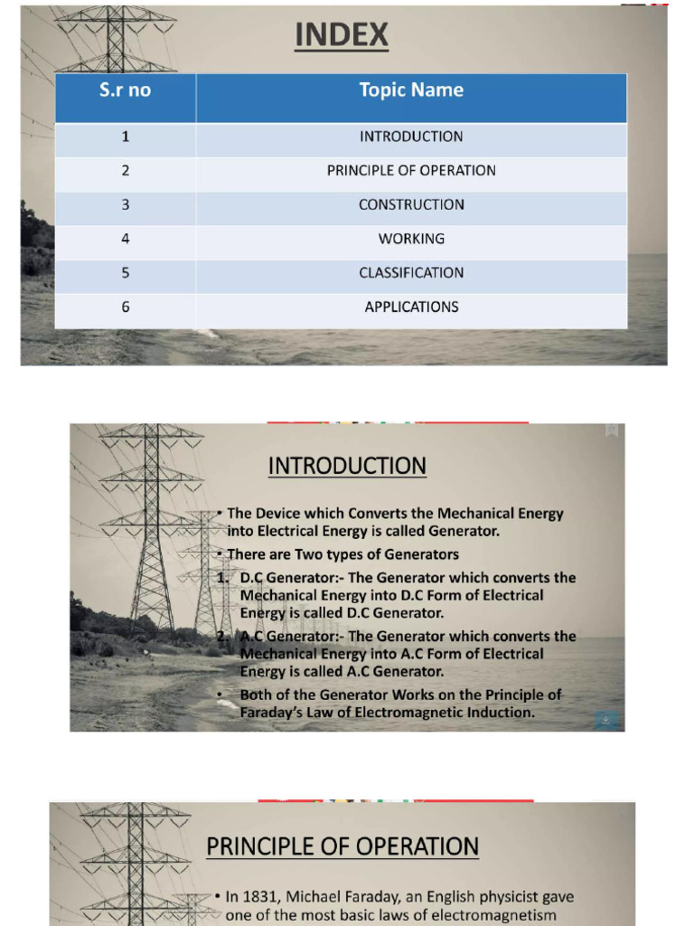 DC Generator | PDF