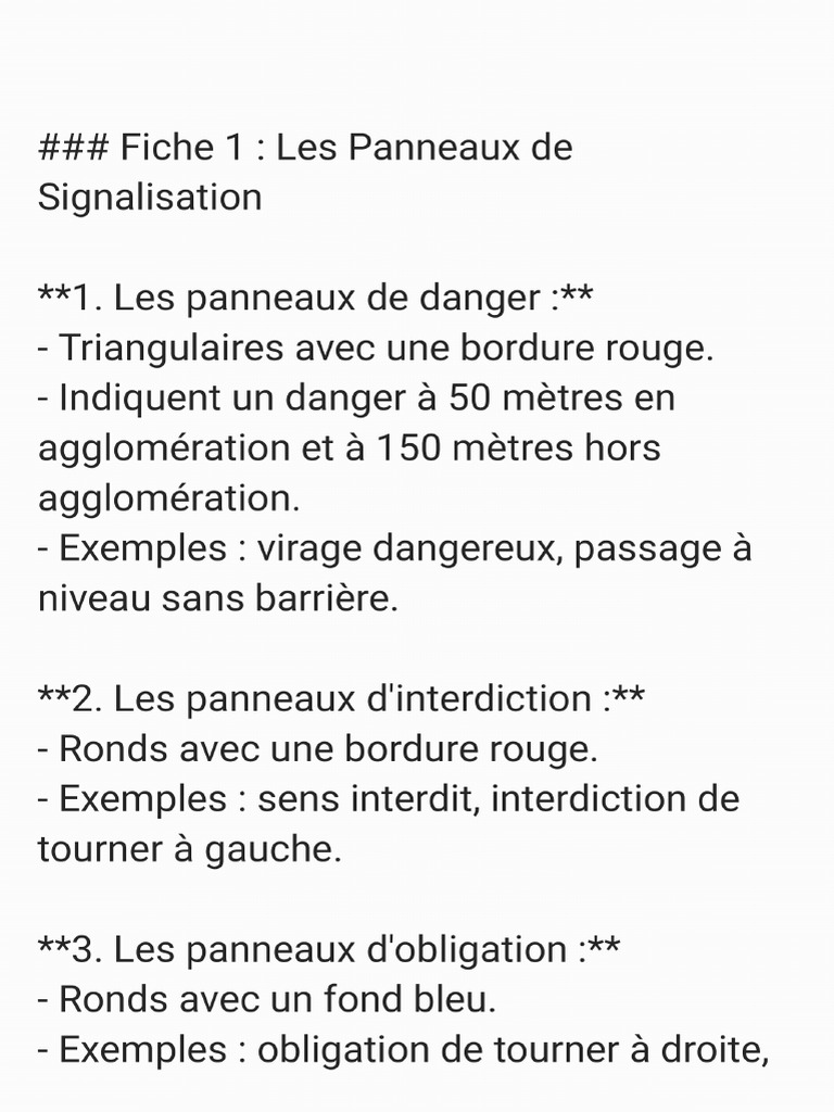 Code de la route _240718_075846 | PDF