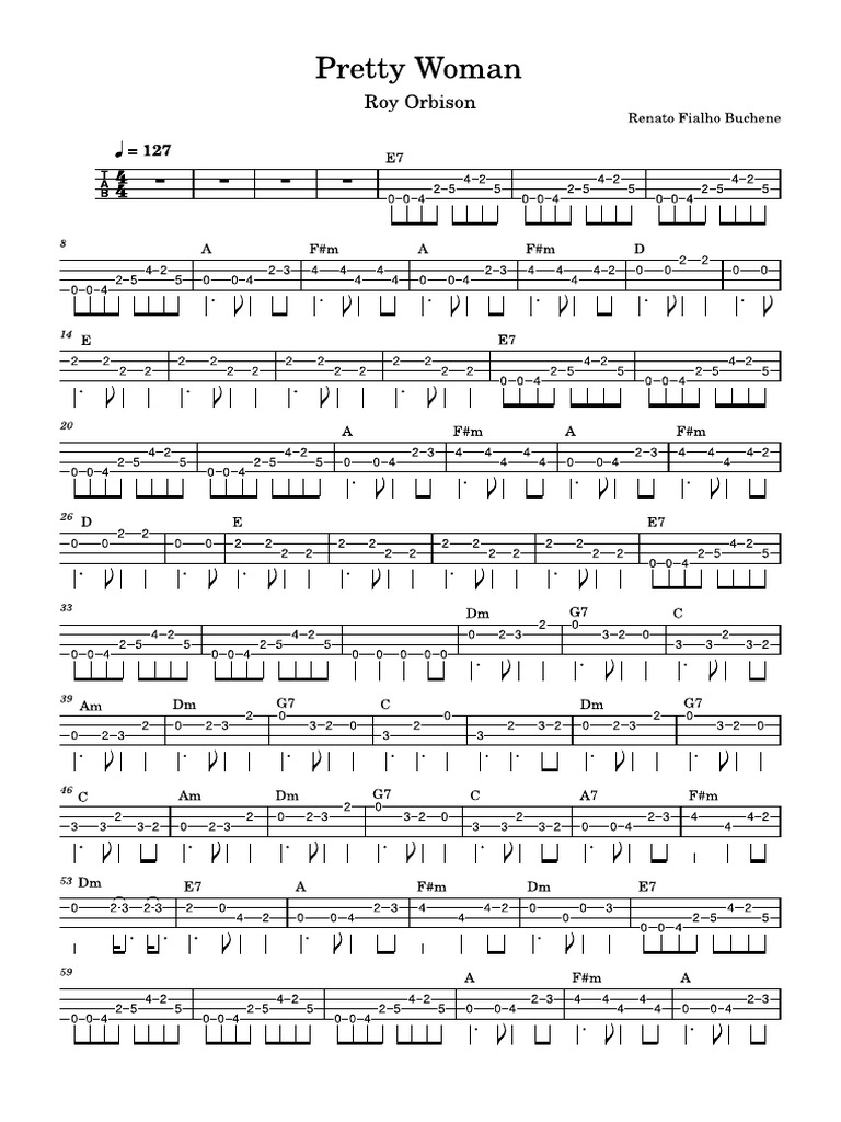 Pretty Woman - Roy Orbison | PDF