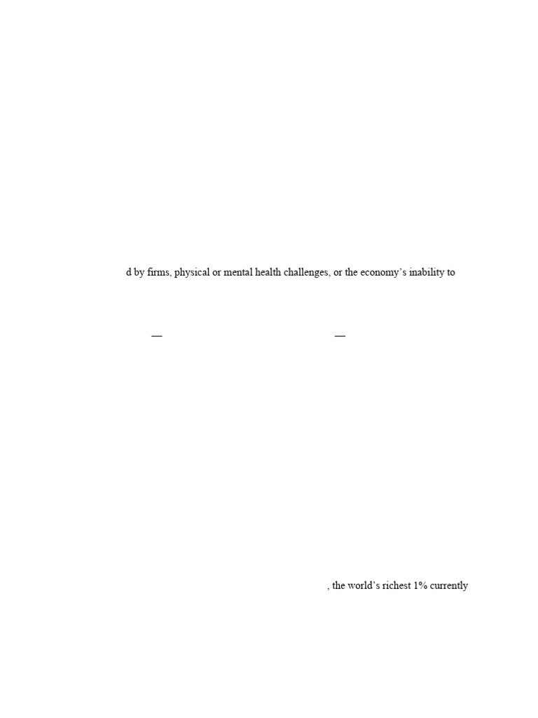 Equity in The Distribution of Income and Wealth | PDF | Poverty ...