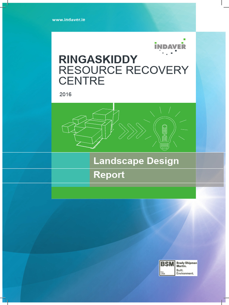 Landscape Design Report Issue 1 | PDF | Hedge | Trees