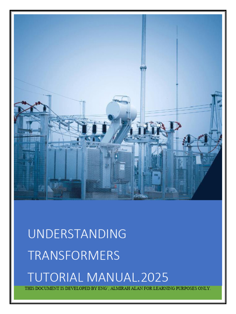 Transformers Final Tutorial Notes, 2025 - Removed | PDF | Transformer ...