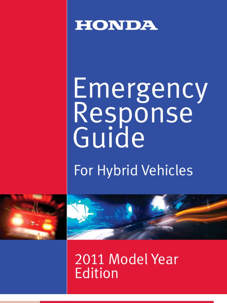 Emergency Response Guide | Download Free PDF | Hybrid Electric Vehicle ...