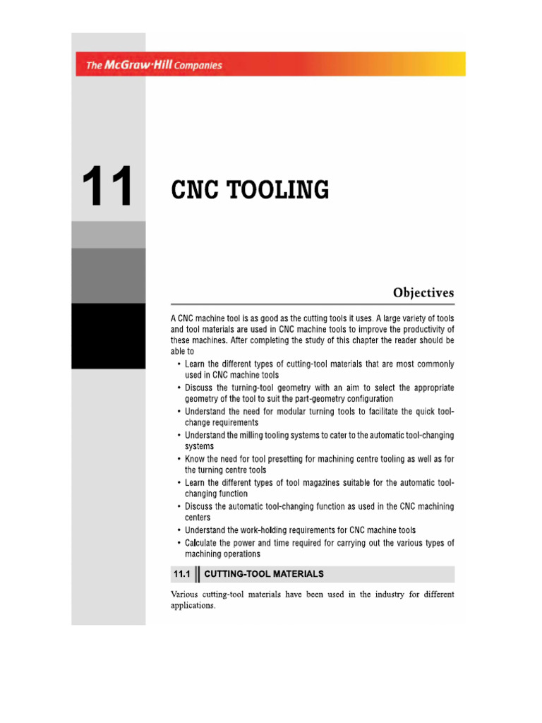 CNC Tooling | PDF