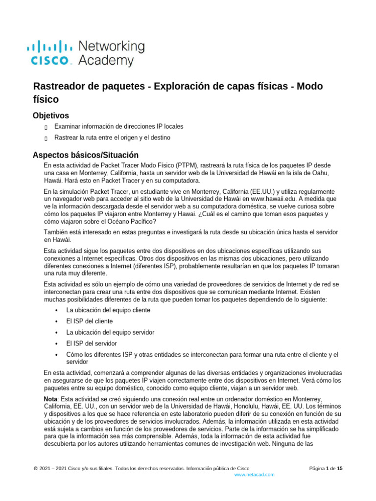 4.7.1-packet-tracer---Juan Espitia | PDF | Enrutador (Computación ...