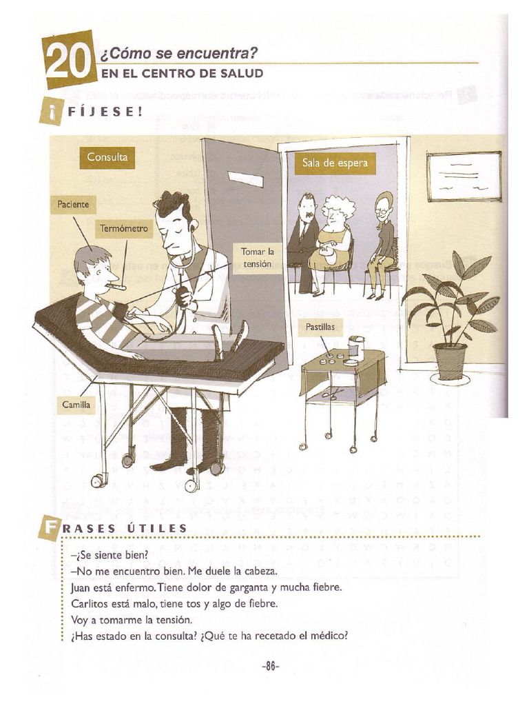 006 en El Centro de Salud Vocabulario Anaya | PDF