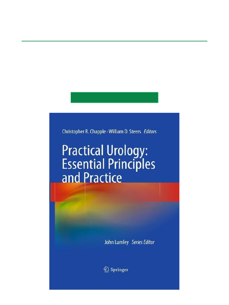 Breakthrough Read Practical Urology Essential Principles and Practice Essential Principles and ...