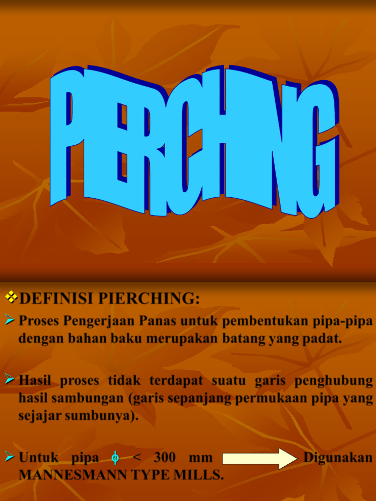 PIERCING | PDF