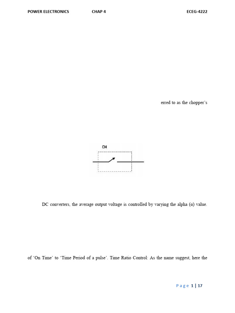 CHAP 4 Power Electronics | PDF | Power Electronics | Electrical Engineering