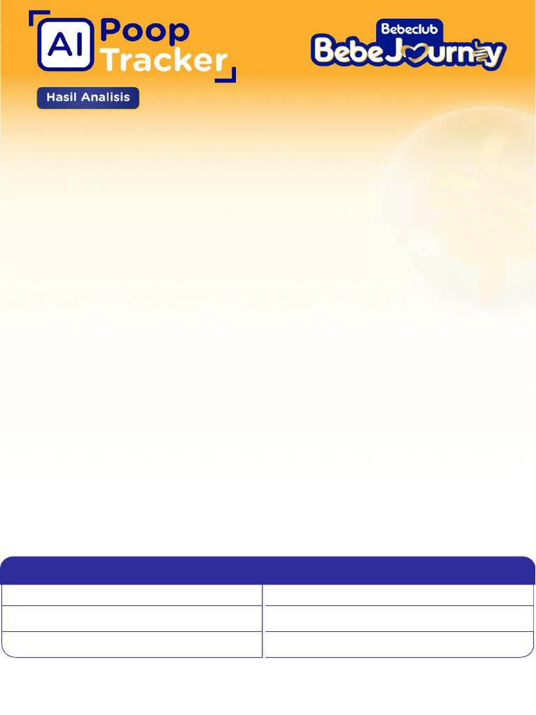 PDF Result Poop Tracker - Haikal - 10 April 2025 | PDF