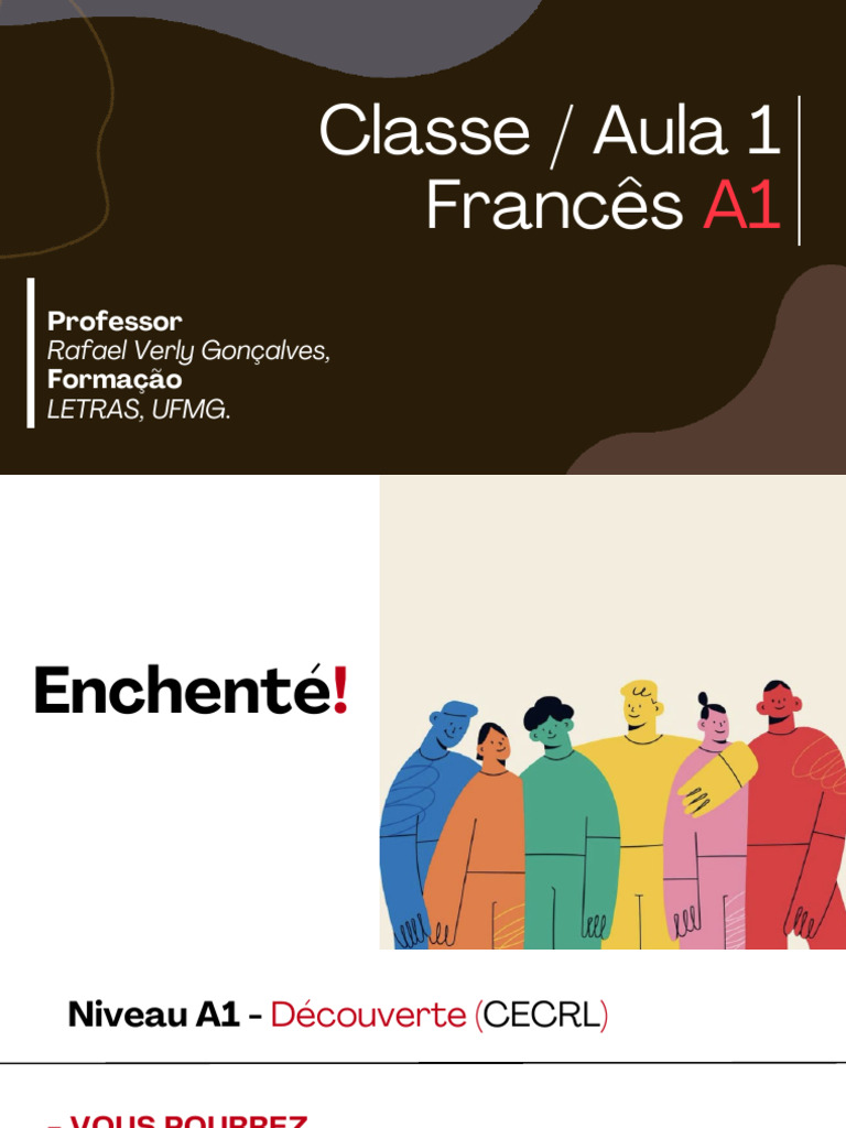 Introduction au Français A1 | PDF | Linguistique