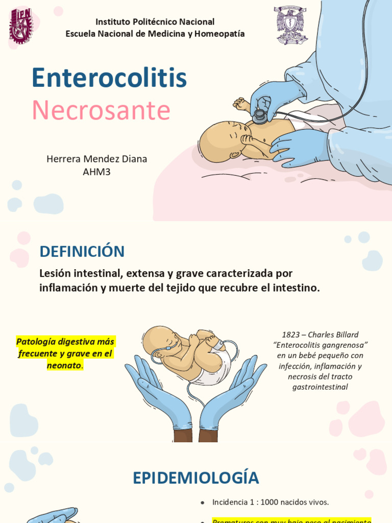 Enterocolitis Necrosante | PDF | Sistema digestivo | Medicina CLINICA