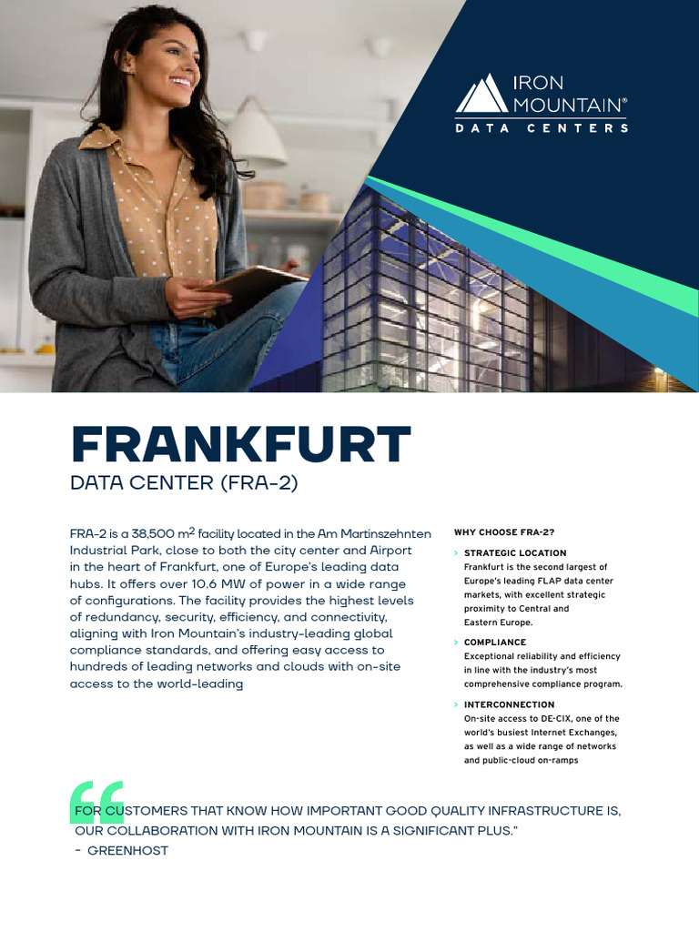 FRA-2 Data Center Overview | PDF | Data Center