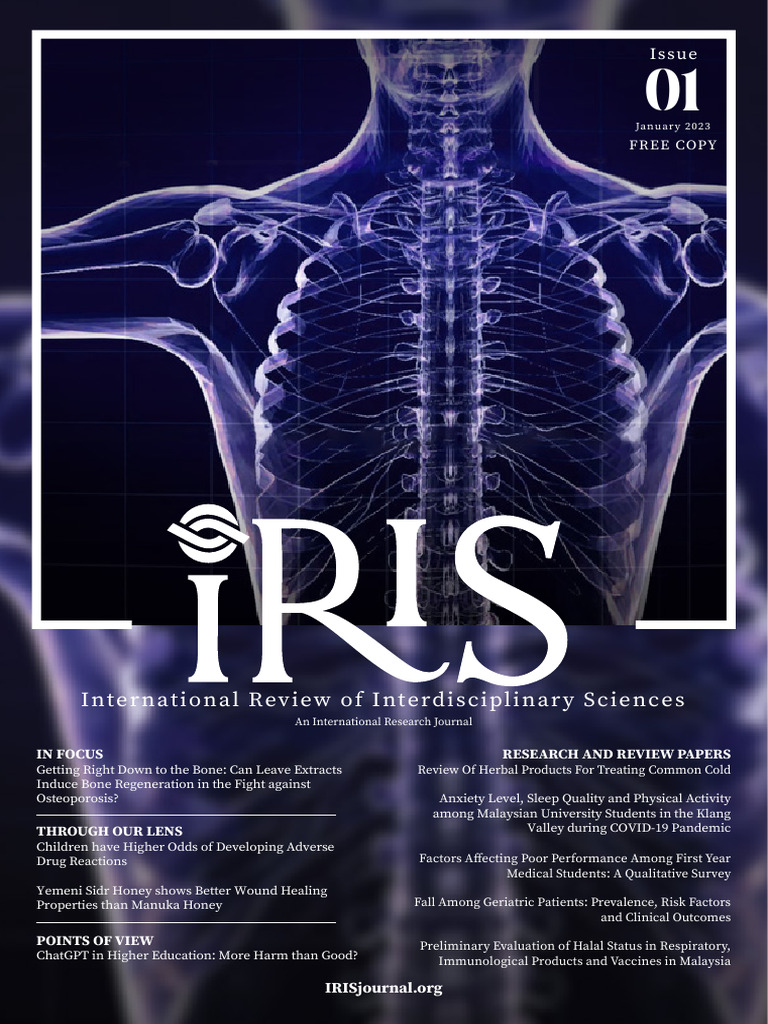 IRIS Magazine 1 APRIL 2023 | PDF | Antimicrobial Resistance | Osteoporosis