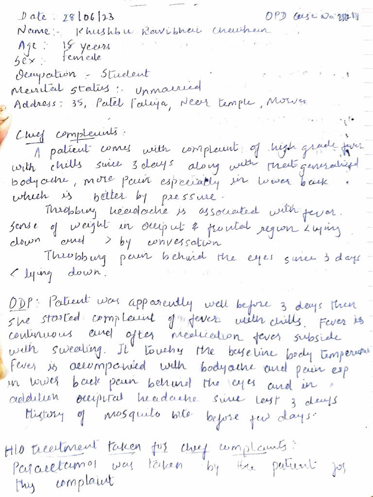 Acute Case 1 PM | PDF