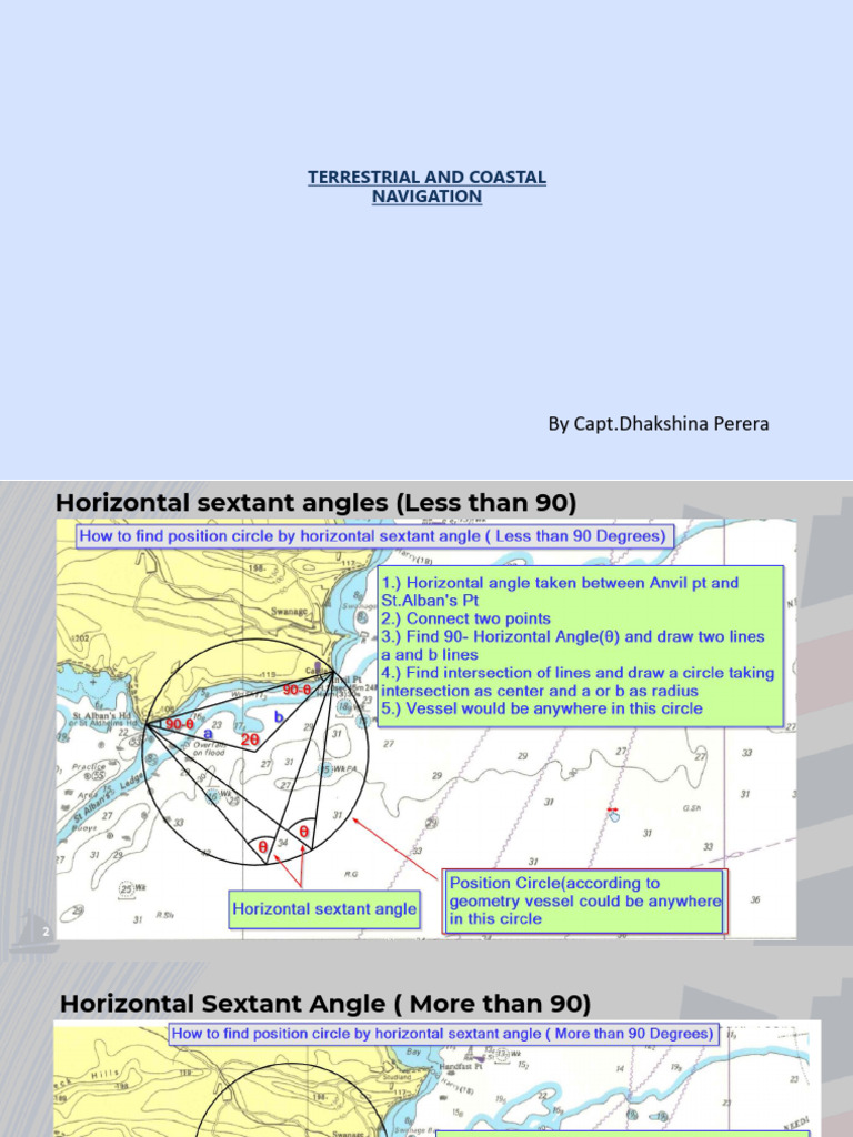Chartwork - 2..2 - Plotting - Horizontal Angles General | PDF