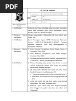 Sop Uji Kocok Vaksin | PDF | Pengembangan Diri