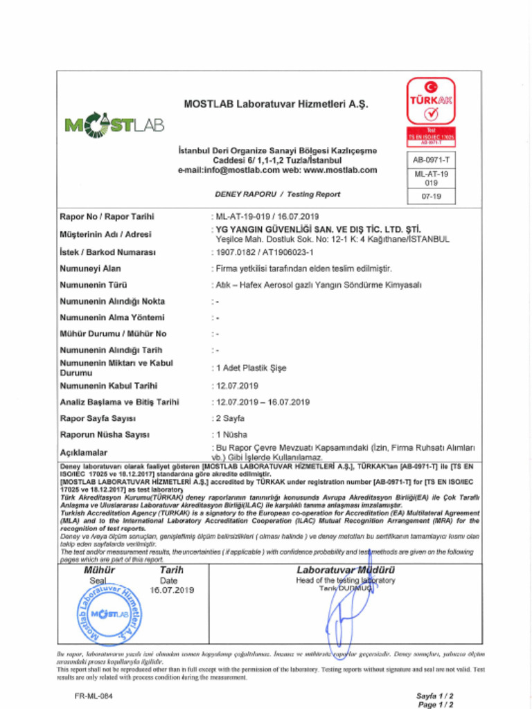 Environmental Test Report Original | PDF