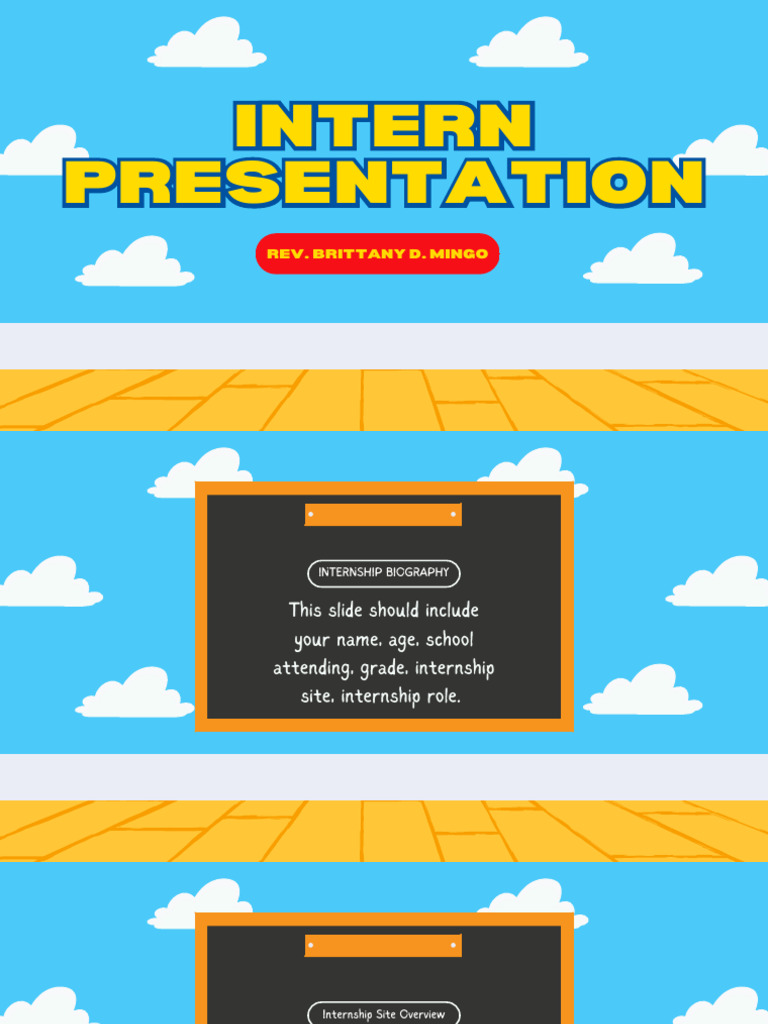 Summer Intern Presentation | PDF